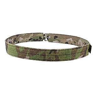 Tactical Inner Belt G Hook Underbelt Buckleless Loop Lining Battle Inner Duty Belt for Mens Waist EDC Gear (Multicam, Medium(31"-40"))