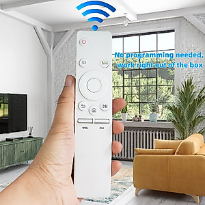 Universal Remote Control BN59-01260A -White- fit for Samsung Smart TV UN43KU630DFXZA UN55KU6300FXZA UN50KU6300FXZA UN60KU6300FXZA UN50KU630DFXZA UN70KU630DFXZA