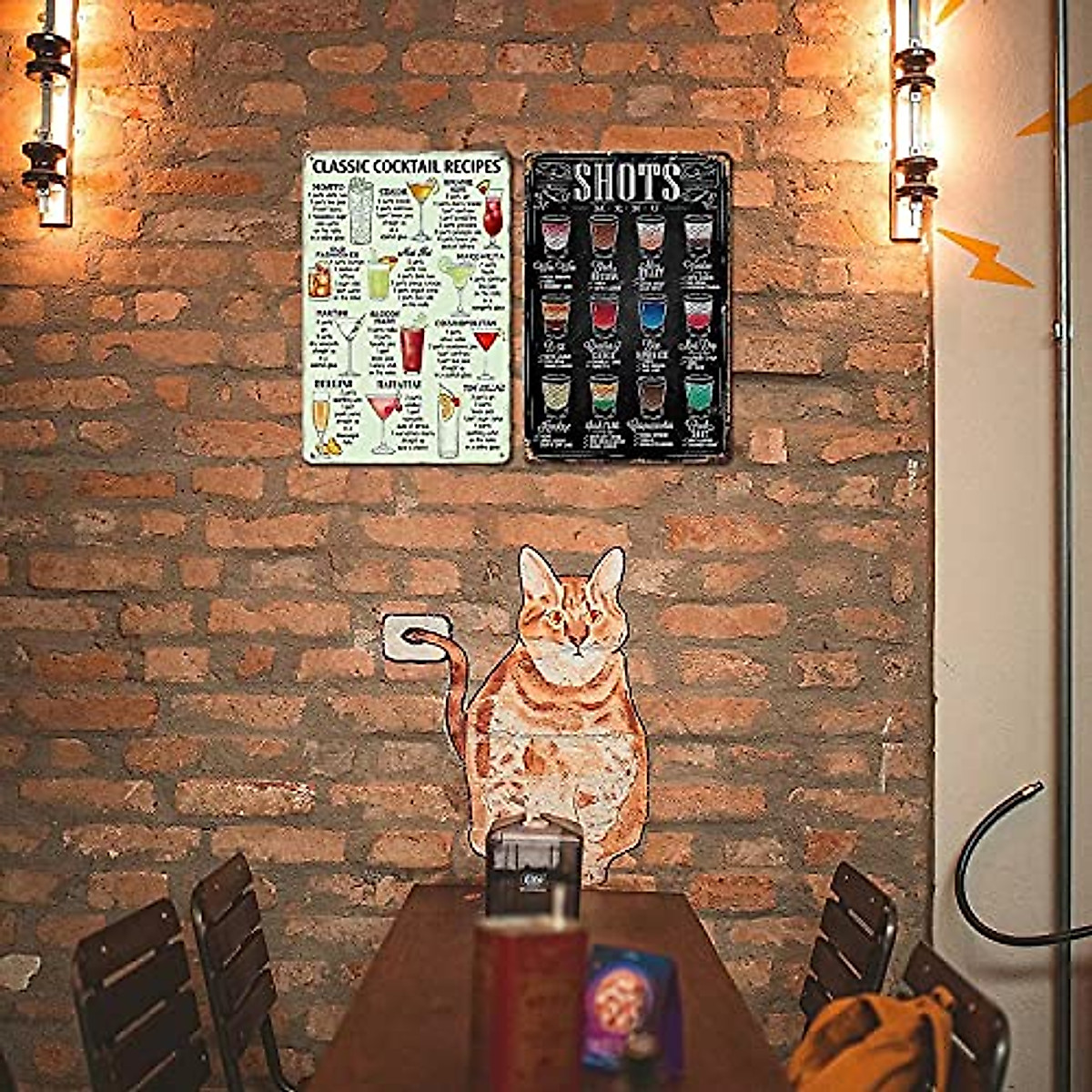 QWEQWEQ Goat Metal Tin Sign I Am Your Friend Partner Funny Poster Cafe Restaurant Kitchen Living Room Bathroom Home Art Wall Decoration Plaque 8inch X 12inch