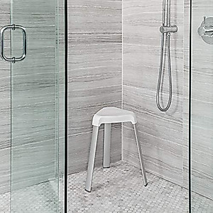 Better Living Products 70070 SMART Foot Shower Seat, White