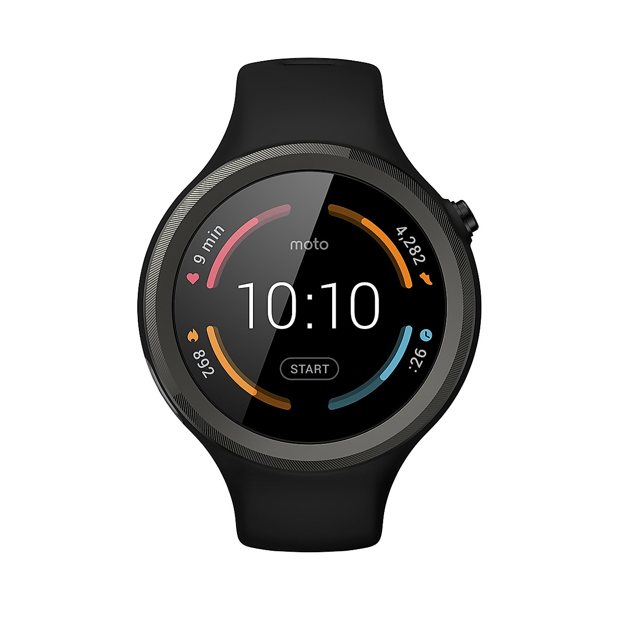 Motorola Moto 360 Sport - 45mm, Black