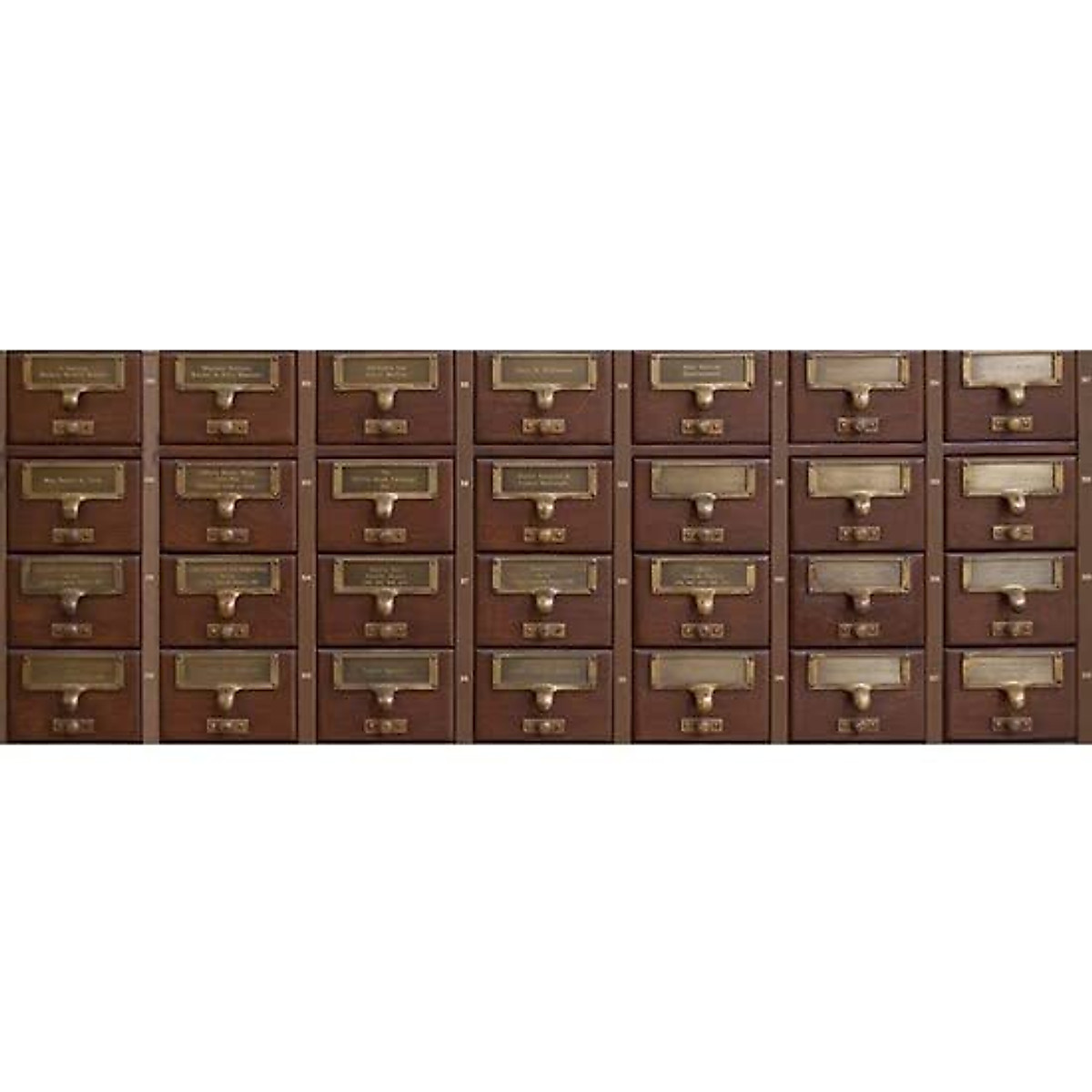 CafePress Vintage Library Card Catalog Drawers Mugs Ceramic Coffee Mug, Tea Cup 11 oz