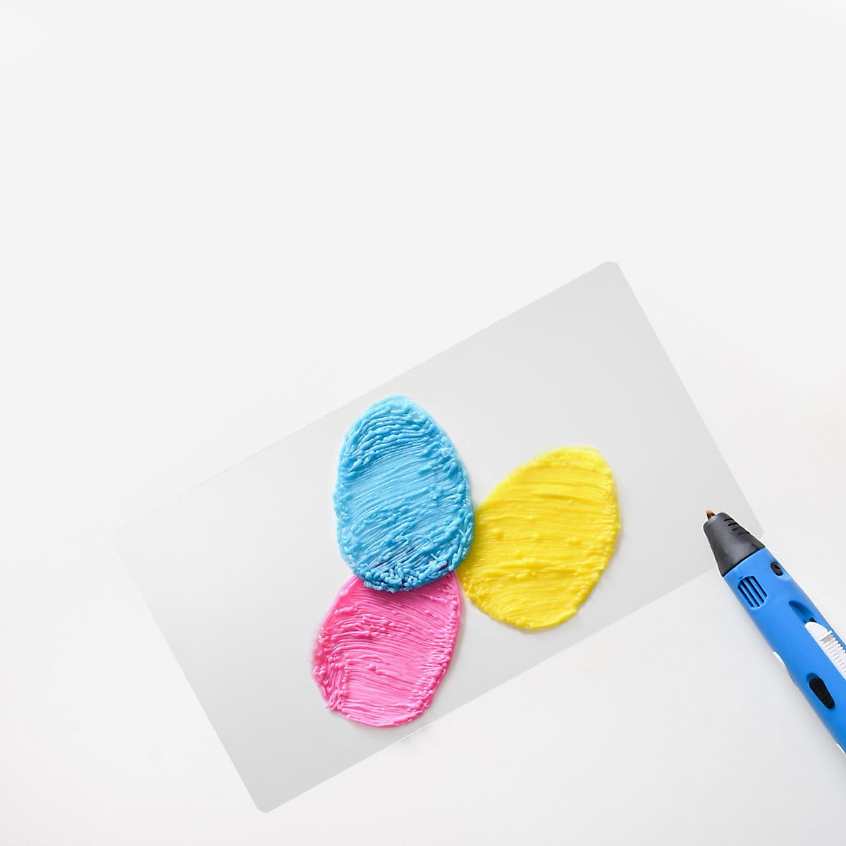 Mobestech 10pcs Board Pens Stencil 3D Pen Mat 3dpen Pad 3D Pen Drawing Mat 3D Drawing Paper Templates Album Copying Board Painting Pen Transparent Copy Board Child Cant See Thing