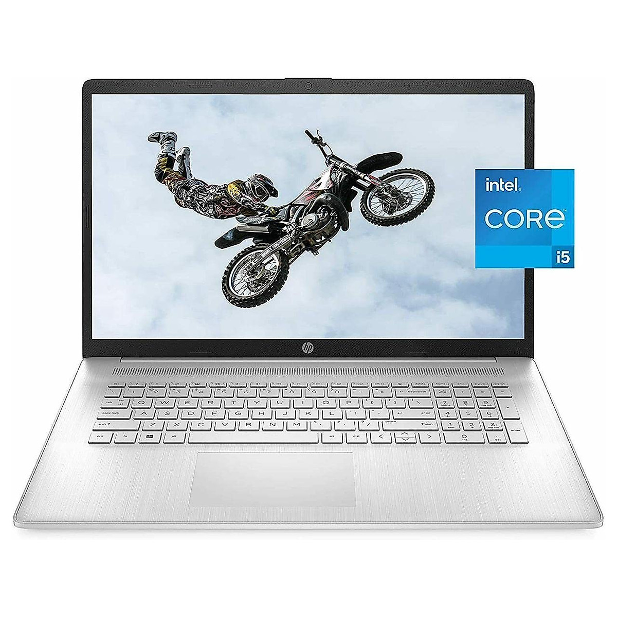 HP 17.3 inch Home and Business Laptop | Intel Core i5-1135G7 | 1920x1080 IPS Display (Full-HD) | Backlit Keyboard | 8GB Memory 512GB SSD Storage | Win10 Pro | Natural Silver