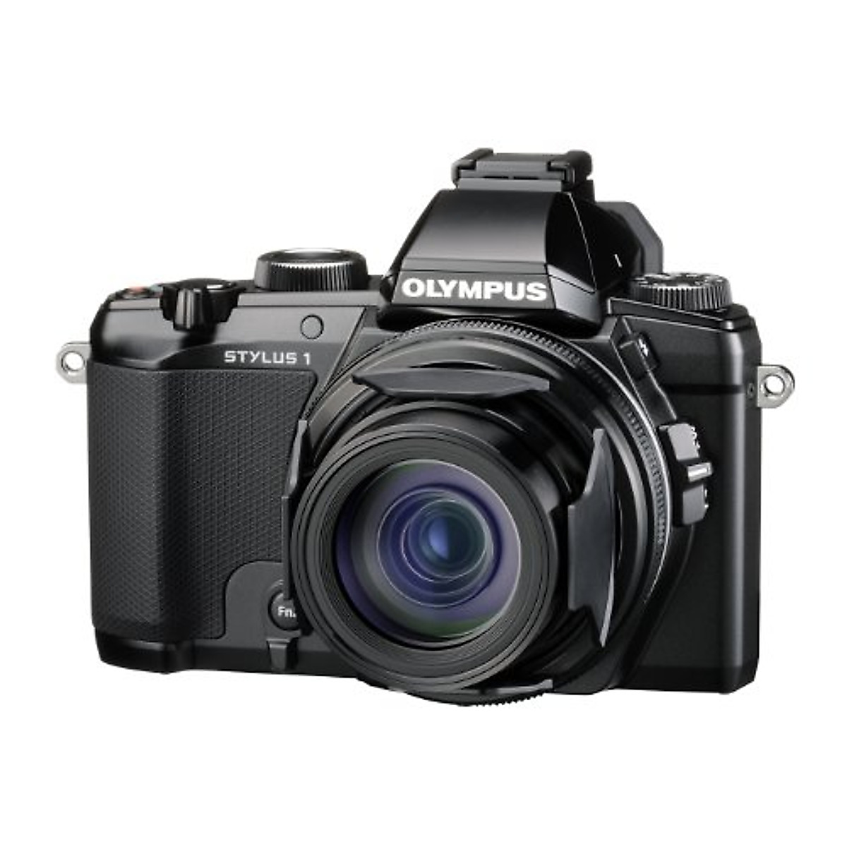 Olympus Stylus 1 12MP Digital Camera (Black) - International Version (No Warranty)