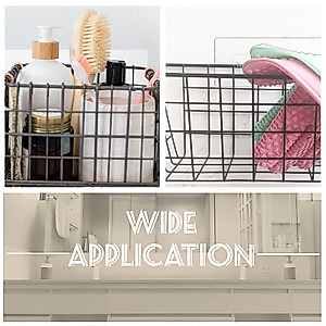 NEWJINXIN 12 Packs Shower Caddy Adhesive Hooks Replacement,No Drilling Strong Transparent Adhesive, Strong Sticker Hooks for Bathroom Shower Caddy，Storage Shelves and Kitchen Racks (3 Hooks)