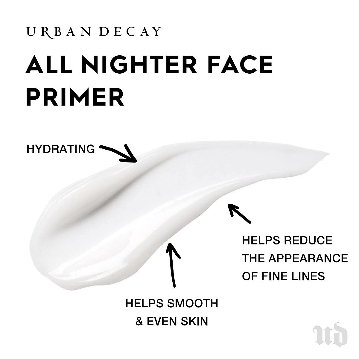 Urban Decay All Nighter Longwear Face Primer - Lightweight, Long-Lasting Formula - Locks Foundation in Place, Smooths & Hydrates Skin - 1.0 fl. oz