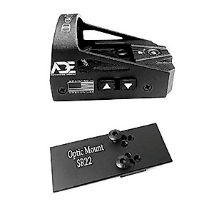 Ade Advanced Optics Delta RD3-012 Red Dot Reflex Sight for Ruger SR22 Pistol