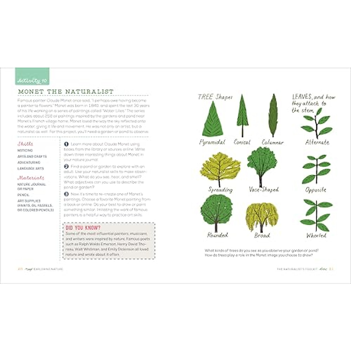 Exploring Nature Activity Book for Kids: 50 Creative Projects to Spark Curiosity in the Outdoors (Exploring for Kids Activity Books and Journals)