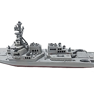 33 Inch Aircraft Carrier Toy with Soldiers Military Vehicles (18 Fighter Jets + 2 Destroyer Ship Combo)