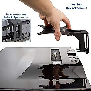 VIVO Quick Attach VESA Adapter Plate, Designed for Acer and Viewsonic Monitors Including R240HY bidx, SB220Q, RT240Y, R221Q, RT270, G227HQL, VX2276-smhd, and More, VESA up to 100x100, MOUNT-AR240H