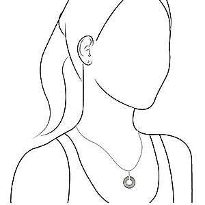 Starborn Creations Sterling Silver Muonionalusta Meteorite Pendant