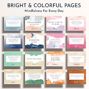 Motivational Calendar - Daily Flip Calendar with Inspirational Quotes - Inspirational Desk Decor for Women, Office Decor for Women Desk, Inspirational Gifts for Women, Desk Accessories for Women