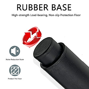 KTURRZ 4Pcs Adjustable Metal Bed Frame Support Legs, Bed Frame Center Slats Heavy Support Leg, Extra Durable Steel Furniture Feet, for King Bed Sofa Furniture Cabinet Feet Legs(7.08"-13.3")