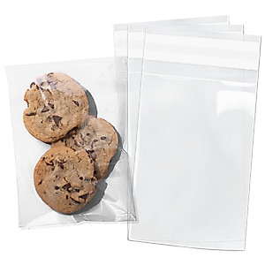 Pack It Chic - 5” X 7” (200 Pack) Clear Resealable Polypropylene Bags - Fits 5X7 Prints, Photos, A2 A4 A6 Cards & Envelopes - Self Seal