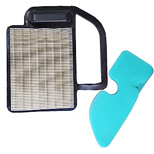 Drblawi Compatible with 20 083 02 Air Filter with KH-20 883 02-S1 Pre Filter for Kohler SV470-610 15-21 Replace 20 083 02 20-083-06-S 20-083-02S 2008302 KH-20 883 02-S1 Craftsman 24642 Ariens 21541600