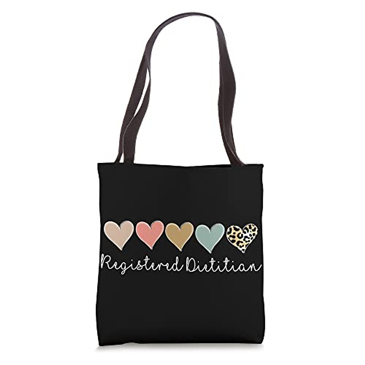 Registered Dietitian, Leopard professional Nutritionists Tote Bag