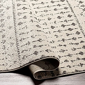 Artistic Weavers Tevazu Moroccan Boho Area Rug,7'10" x 10',Light Grey