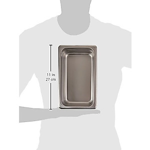 Winco Anti-Jamming Steam Pan, 1/4 by 2 1/2-Inch, Standard Weight