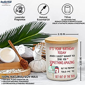 Birthday Gifts for Women Men - Best Friend Birthday Gifts - Happy Birthday Candles - Funny Birthday - Birthday Gifts for Mom - Dad Birthday Gift - Women Birthday Gifts Ideas - Candles 8oz