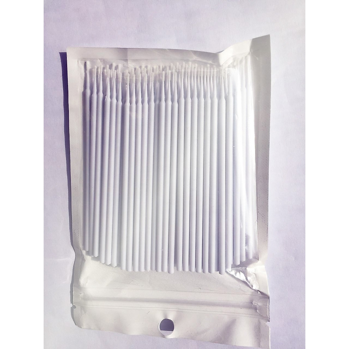Disposable Micro Applicator Brushes Dental Brush for Oral/Eyelash Extensions Makeup 400pcs (White)