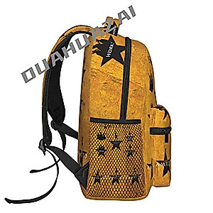 DUAHUAZAI Kid'S Backpack Broadway Musical School Bag For Teens Boys Women Laptop Daypack Traveling Lightweight Book Bags