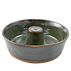 American Made Stoneware Pottery Microwave Omelette Egg Cooker (Double Size)