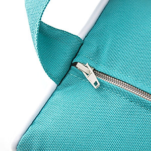 Enipate Outdoor Chaise Lounge Head Pillow, Pack of 2 Water Resistant Headrest Pillows with Elastic Band for Pool Patio Chairs