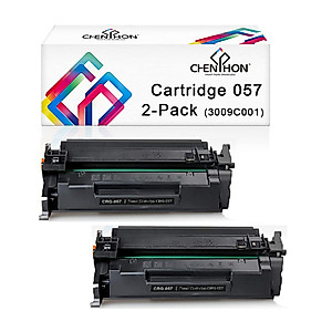 CHENPHON Compatible Toner Cartridge Replacement for Canon 057(3009C001) 2-Pack Black with Canon imageCLASS MF445dw MF448dw MF449dw MF455dw LBP226dw LBP227dw LBP228dw Laser Printer