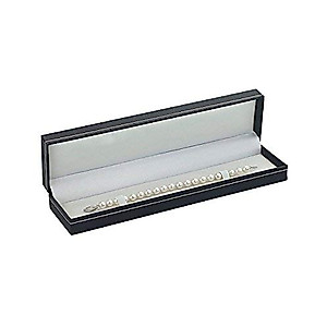 The Pearl Source 14K Gold 6-6.5mm AAA Quality Round White Japanese Akoya Saltwater Cultured Pearl Bracelet for Women