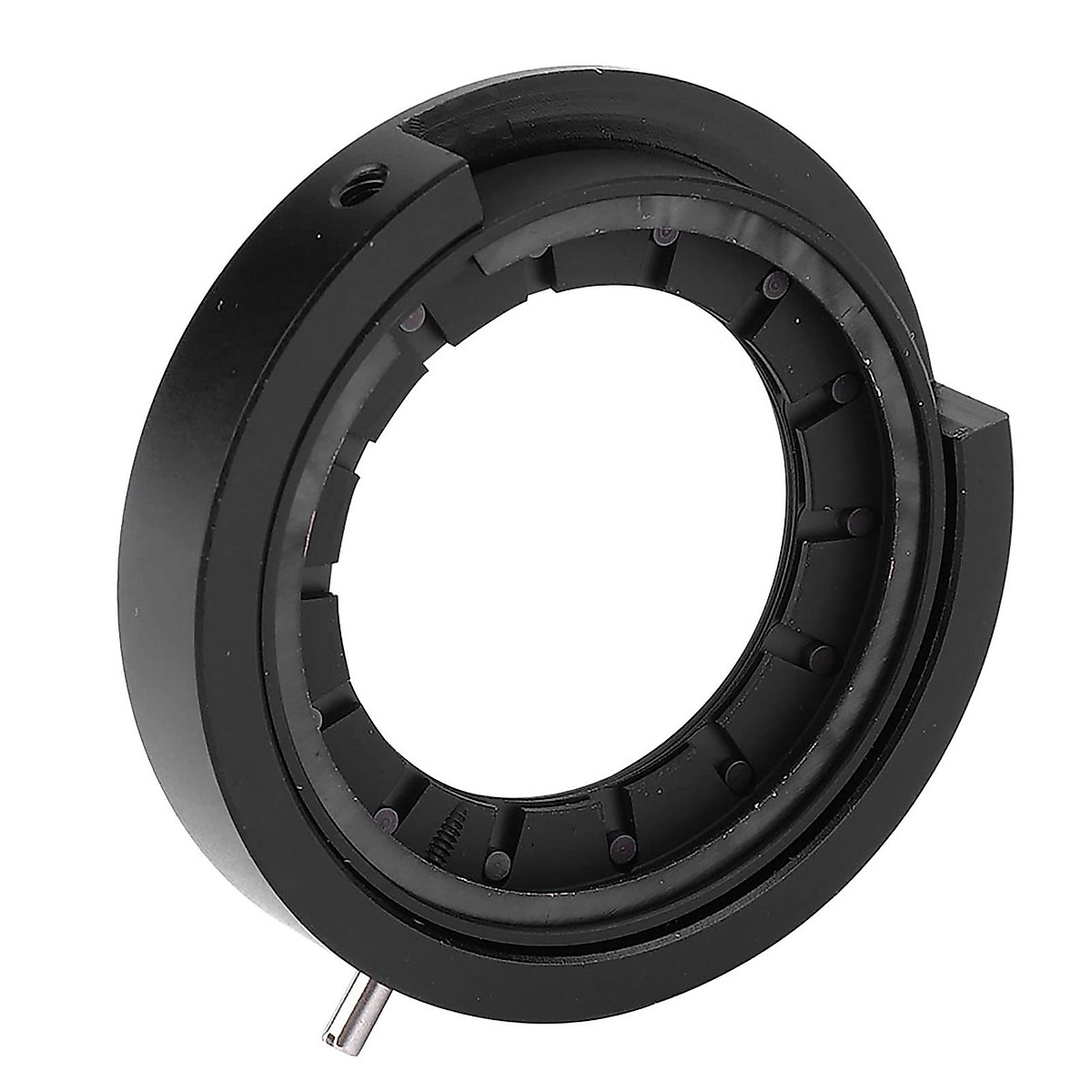 Microscope Adapter Aperture Diaphragm Adjustable Lens for Microscope Diaphragm(SK25 with Base)