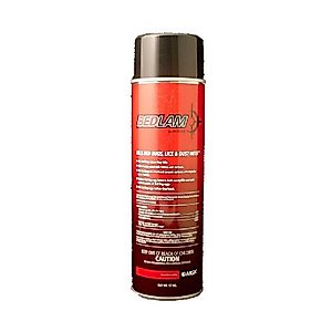 Bedlam Insecticide Aerosol Spray, 17Oz Cans, Full Case Of Six Cans.