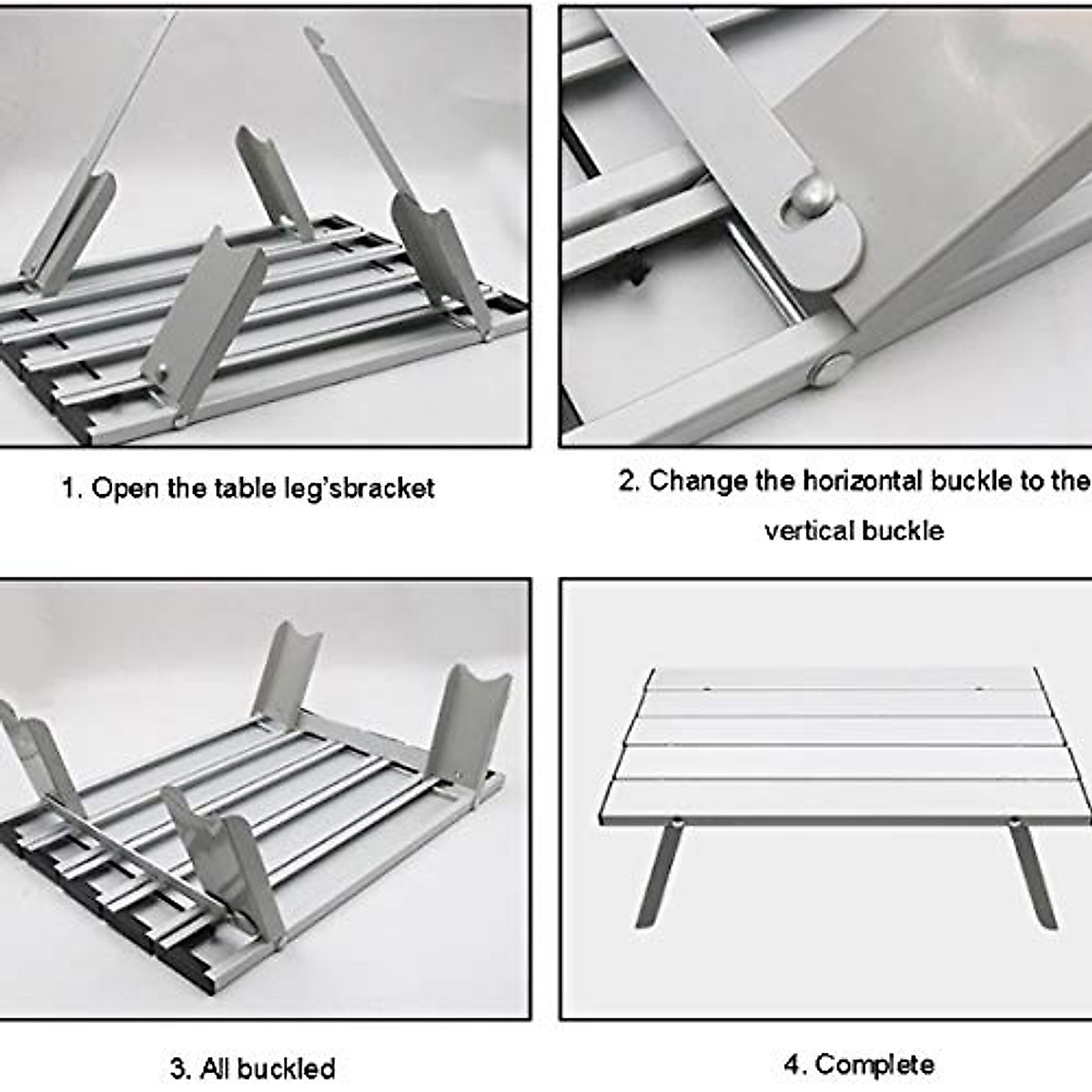 DOUBAO Aluminum Alloy Portable Table Outdoor Furniture Foldable Folding Camping Hiking Desk Traveling Outdoor Picnic mesa plegable