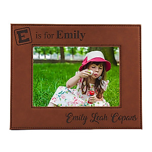 My Personal Memories Personalized Kids Picture Fame - New Baby Girl Boy Nursery Decor Photo Frame - Custom Engraved (4x6)