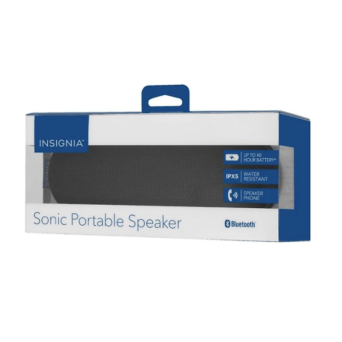 Insignia Sonic Portable Bluetooth Speaker- Black