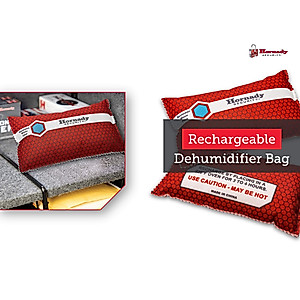 Hornady Reusable Dehumidifier Bag 450G, 95908 - Portable, Easy to Use Moisture Absorbers for Gun Safes & Cabinets - Prevent Moisture Damage for Gun Safe Accessories, Firearms in Your Gun Vault
