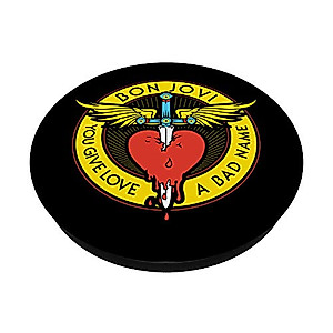 Bon Jovi You Give Love a Bad Name PopSockets Swappable PopGrip