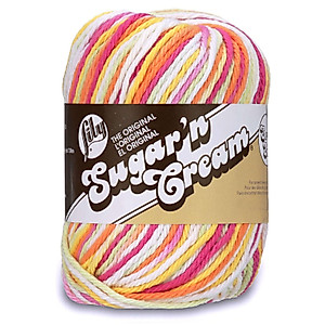 Lily Sugar 'n Cream Yarn - 100% Cotton - Assortment (Daffodil)