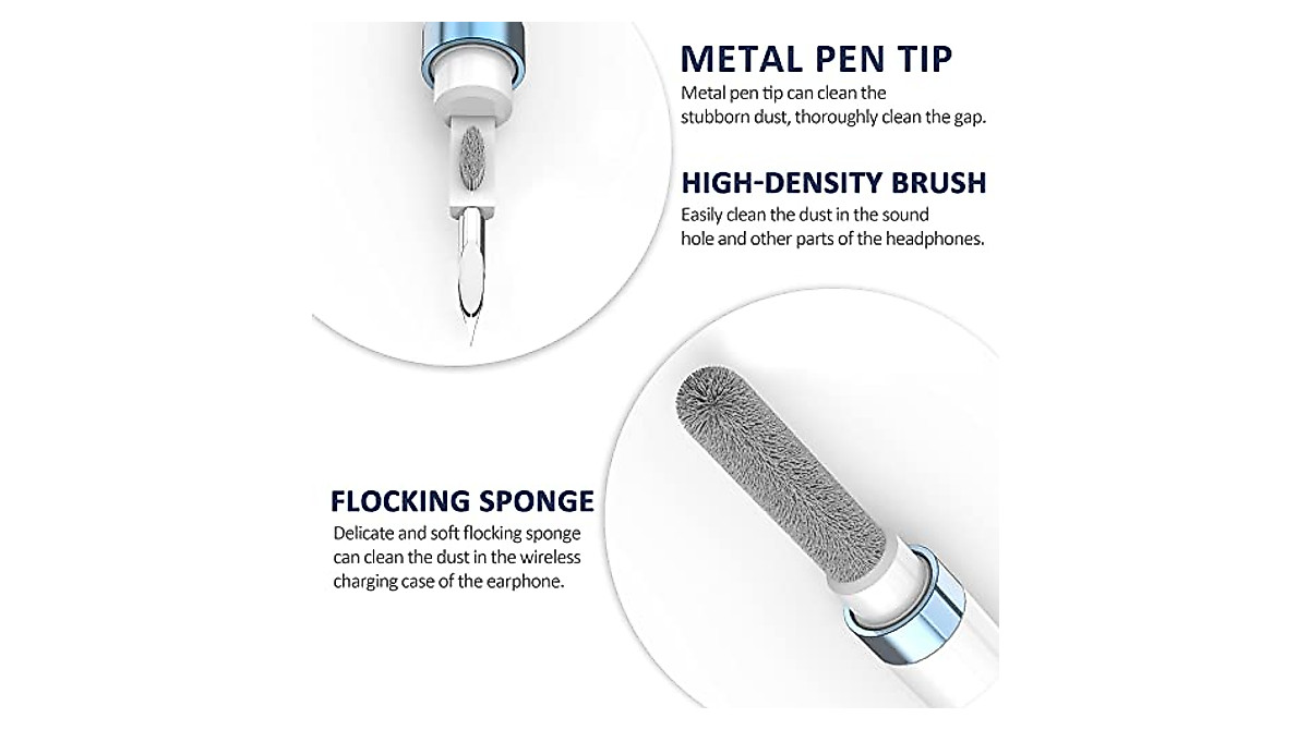 Airpod & Earbud Cleaner Kit: 4-in-1 Cleaning Pen Tool