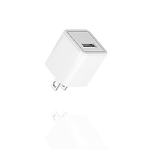 USB Wall Charger Cube,Small iPhone Charger Block,5W USB Power Adapter Wall Charger Brick Travel Plug Compatible with iPhone 11/Pro Max/XS Max/Xs/XR/8/7/6/Plus/5/SE/iPad/Samsung/Android/LG/Kindle/Micro