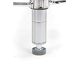 Seville Classics UltraDurable Commercial-Grade 6-Tier NSF-Certified Corner Steel Wire Shelving with Wheels, 28" W x 28" D x 72" H