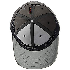 Cinch mens Flexfit With Emboidery Baseball Cap, Grey, Large-X-Large US