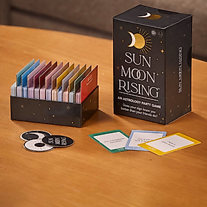 Hasbro Gaming Sun Moon Rising Game, Astrology-Themed Party Card Game for Adults and Teens, Adult Card Game for 3-6 Players, Ages 13 and Up