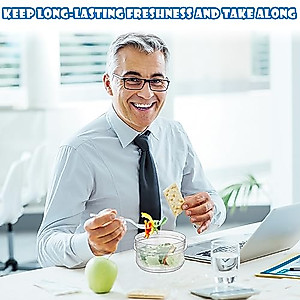 Yinkin 30 Pack Plastic Freezer Containers for Food Storage, Twist Top Food Soup Storage Containers with Lids, Stackable, Reusable, Leakproof, Airtight, Stackable, Microwave Safe (Blue)