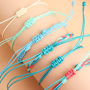 Long tiantian Boho Bracelets for Women Sunflower String Bracelets Ankle Bracelets for Women