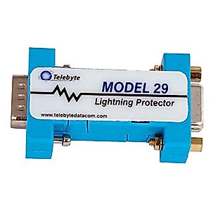 Telebyte Model 29 - RS-232 DB9 Lightning Suppressor