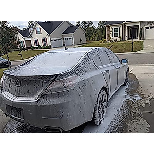 SZWENXIN Pressure Washer Gun for Hoses of Various Pressure Washer, with Foam Cannon ,7 Pressure Washer Nozzle Tips,equipped with M22-14mm and 3/8" Quick Connector