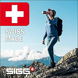 SIGG - Aluminum Water Bottle - Traveller Blue - Climate Neutral Certified - Suitable For Carbonated Beverages - Leakproof & Lightweight - BPA Free - 34 oz