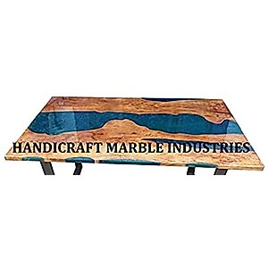 Epoxy Table Live Edge Wooden Table Epoxy Resin River Table Natural Wood Dining table Natural Epoxy Table Resin Table