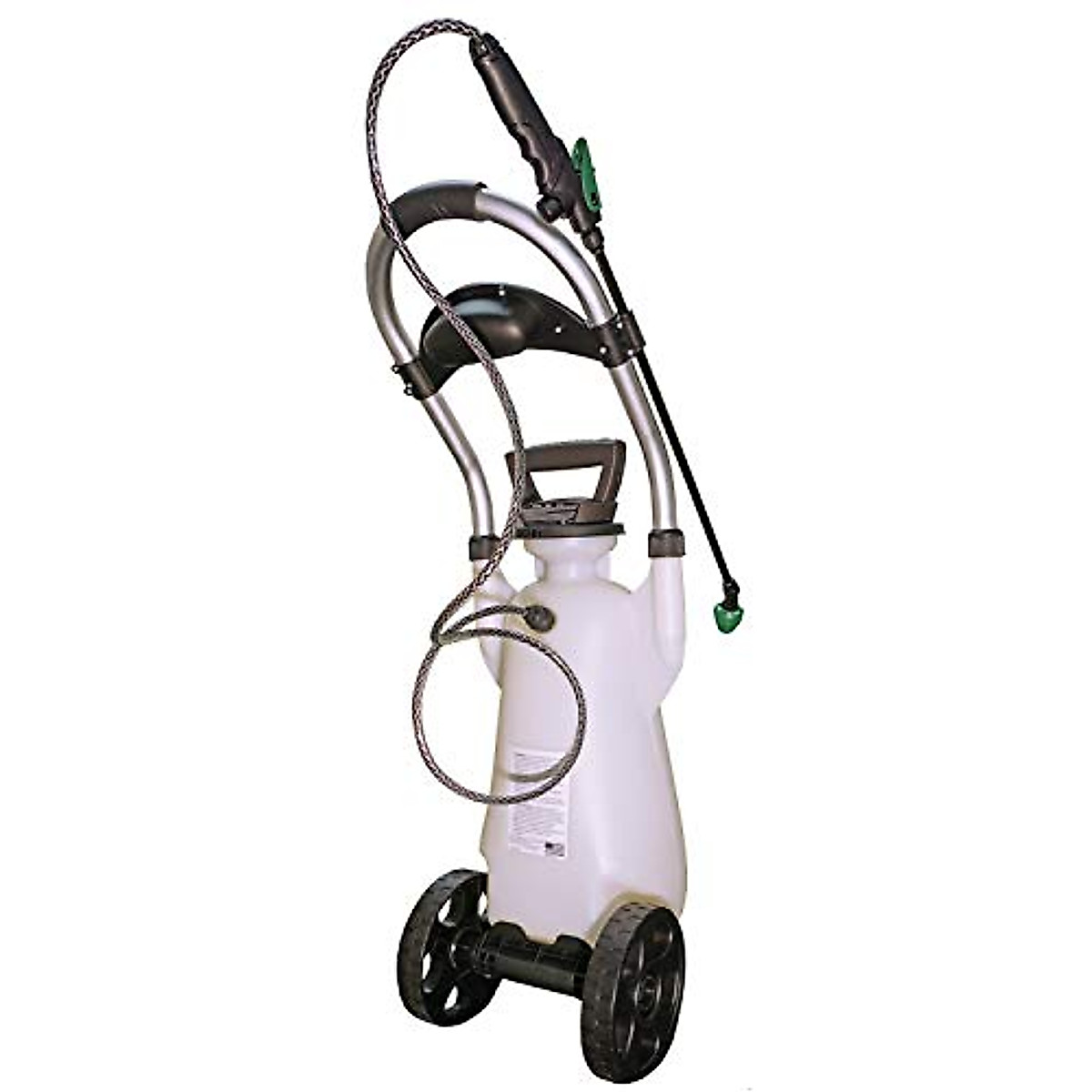 Scotts 190617 Lithium-ion Pump Zero Wheeled Sprayer, 3 Gallon, 3-Gallon, Powered Cart